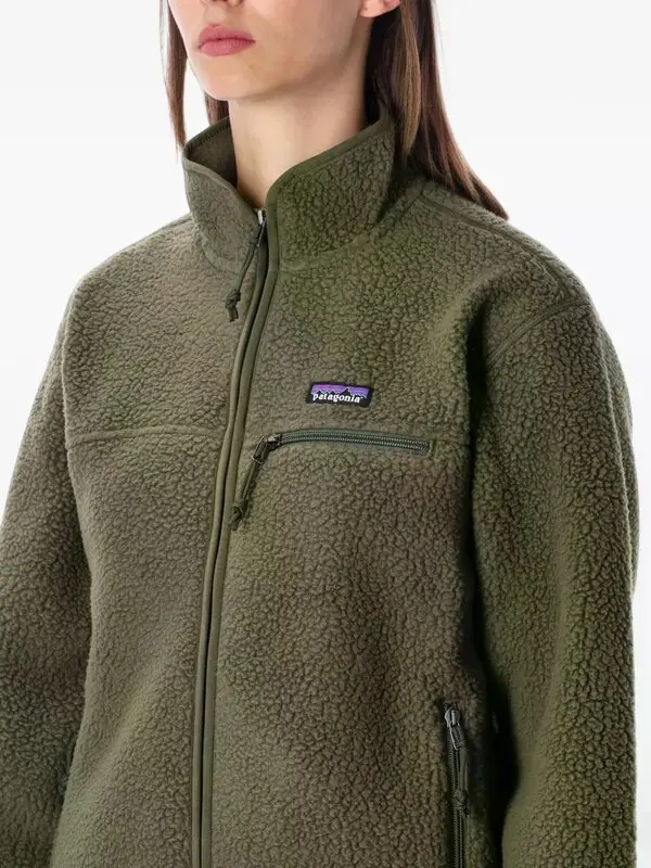 Patagonia Logo-patch Fleece Jacket
