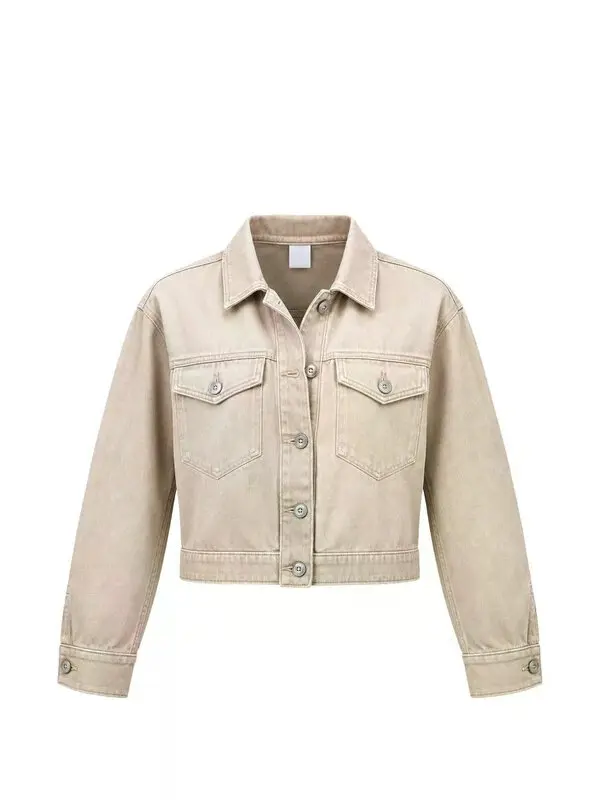 Paige Michele Denim Jacket - Neutrals