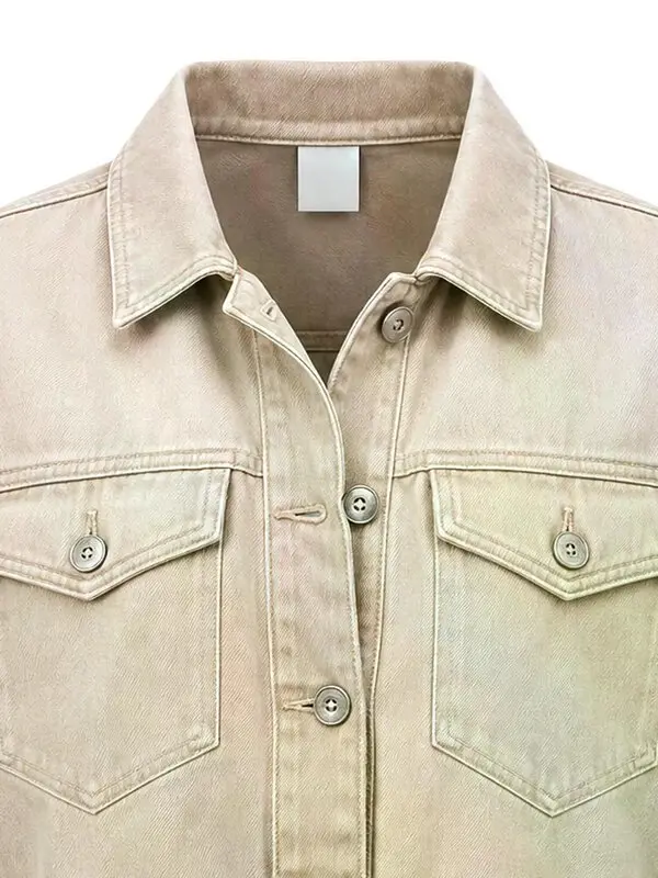 Paige Michele Denim Jacket - Neutrals