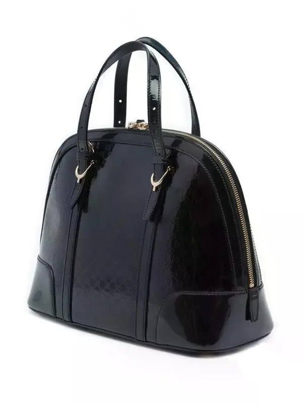 Gucci 2016-2026 Small Microguccissima Patent Nice Satchel