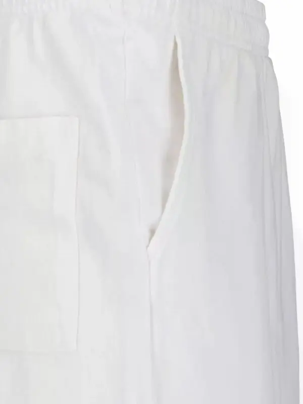 Sporty & Rich Syracuse Logo-print Elasticated Shorts