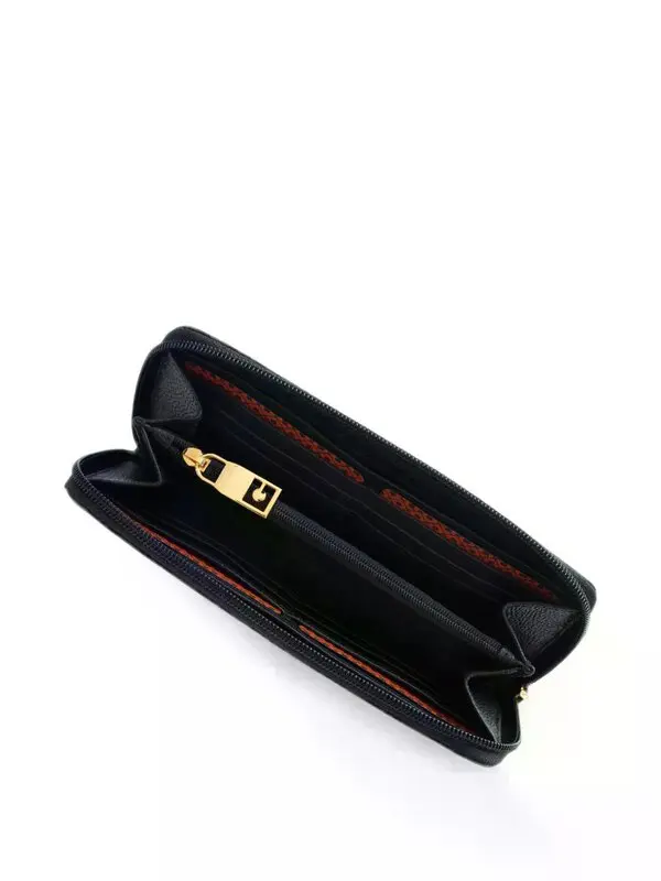 GHERARDINI Softy Monogram-print Zip-around Wallet - Green