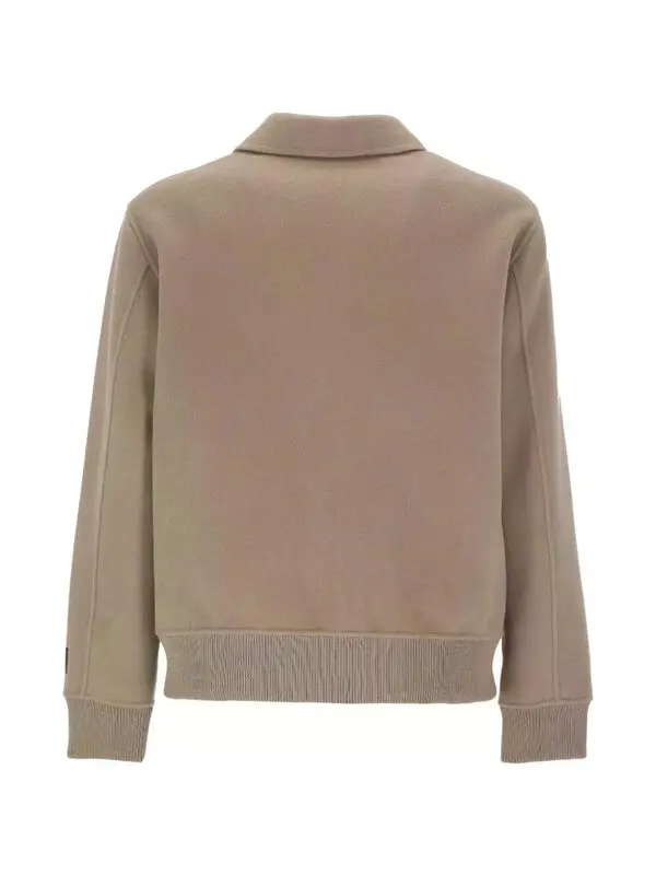 ON THE BUND Zip-up Bomber Jacket