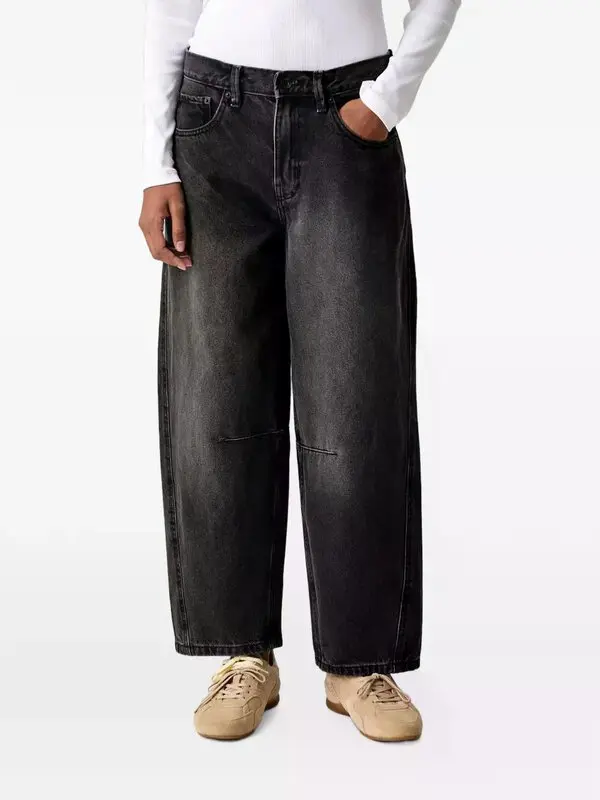 VANS Faded-effect Panelled Jeans