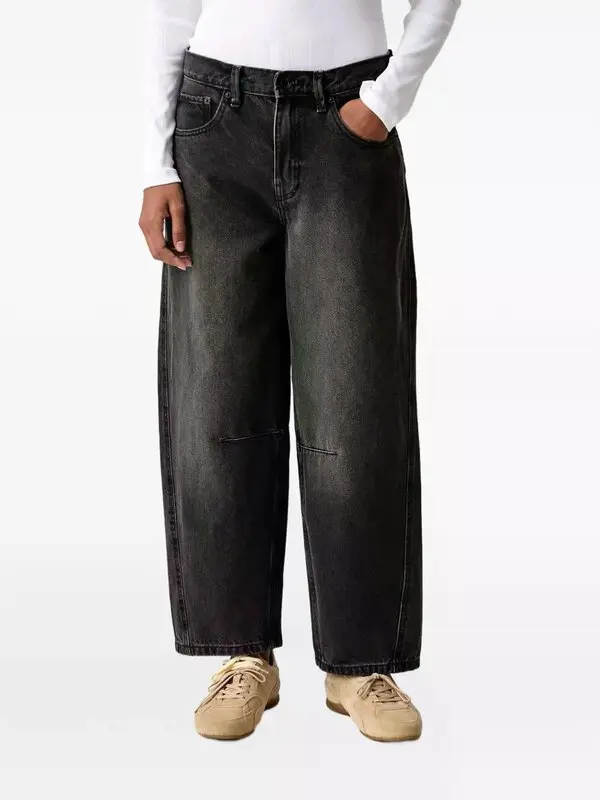 VANS Faded-effect Panelled Jeans