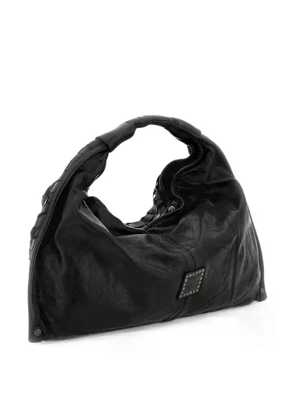 CAMPOMAGGI Edera Woven Leather Shoulder Bag