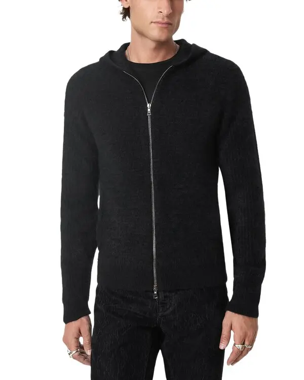 John Varvatos Stefano Cashmere Zip Hoodie