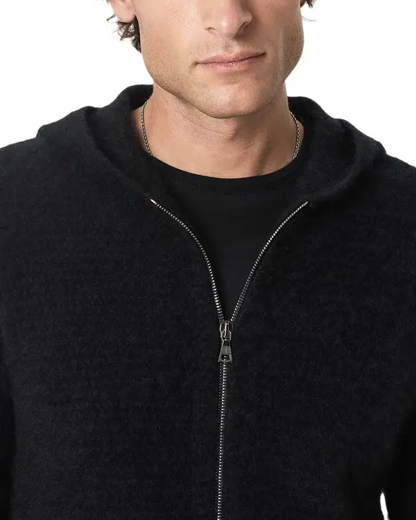 John Varvatos Stefano Cashmere Zip Hoodie