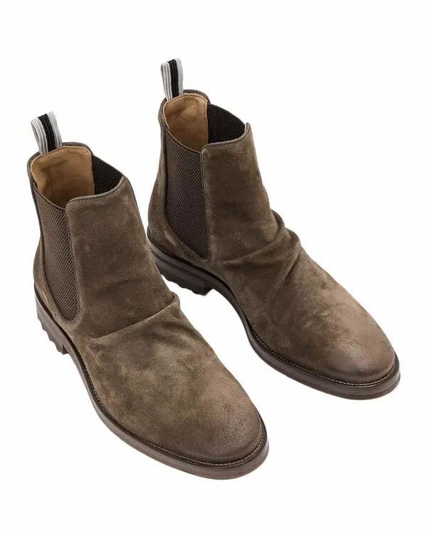 John Varvatos Freeman Leather Chelsea Boots