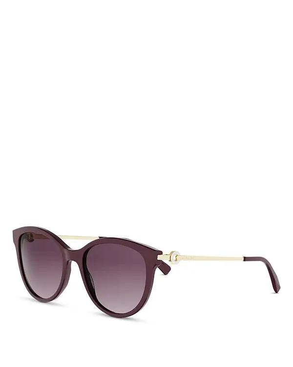 BVLGARI Round Sunglasses, 54mm - Shiny Violet