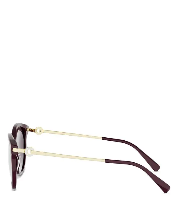 BVLGARI Round Sunglasses, 54mm