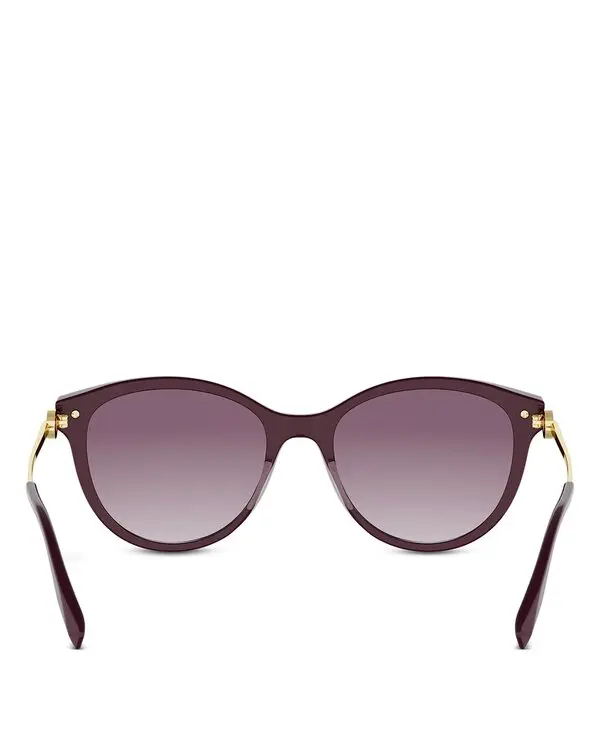 BVLGARI Round Sunglasses, 54mm