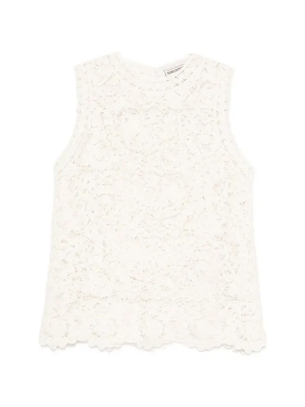 SEMICOUTURE Kristia Vest - White