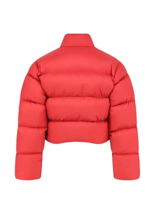 Gucci Cropped Down Jacket - Red