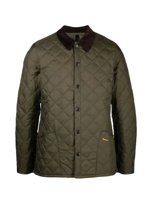 Barbour Quilted Shirt Jacket - Green
