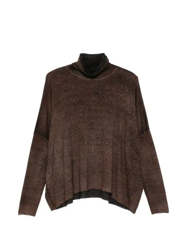 Avant Toi Ultralight Cashmere Turtle-neck Sweater