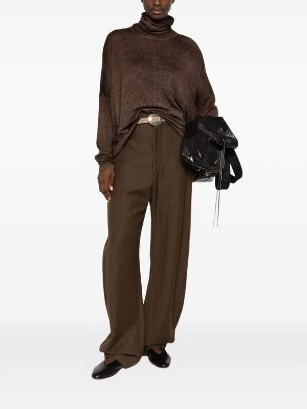 Avant Toi Ultralight Cashmere Turtle-neck Sweater