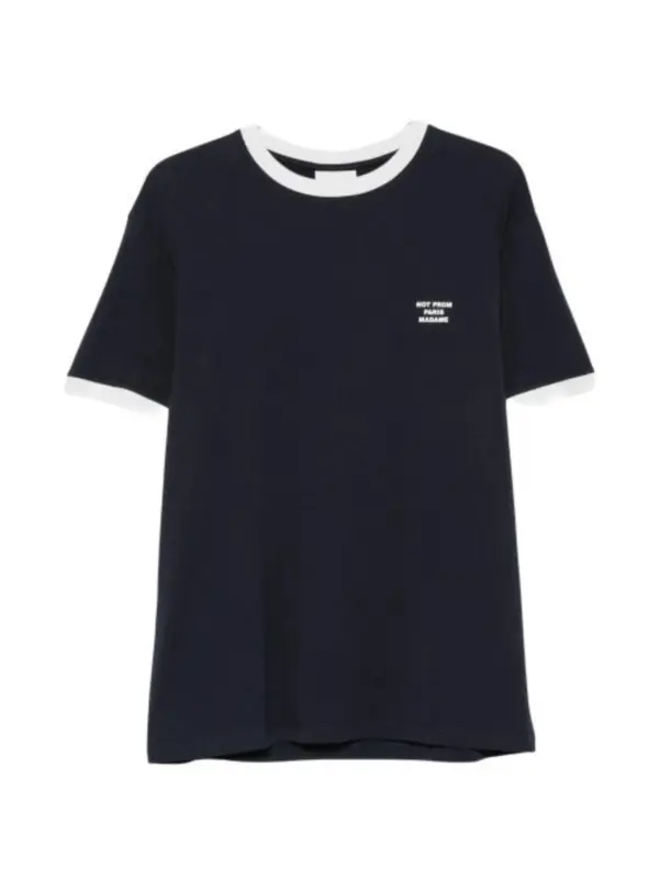 Drole De Monsieur Logo-print T-shirt