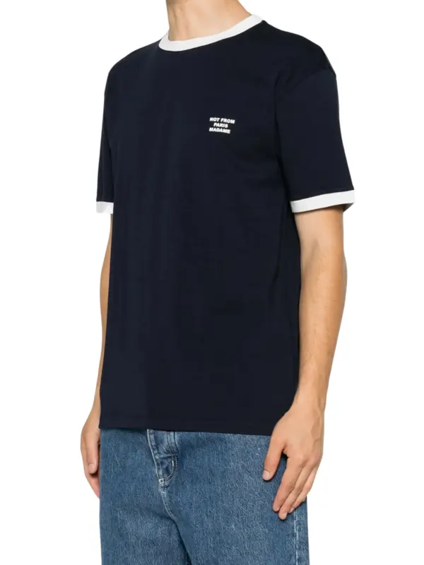 Drole De Monsieur Logo-print T-shirt