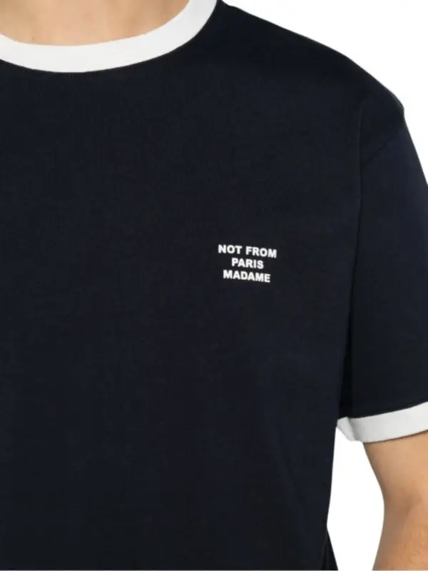 Drole De Monsieur Logo-print T-shirt