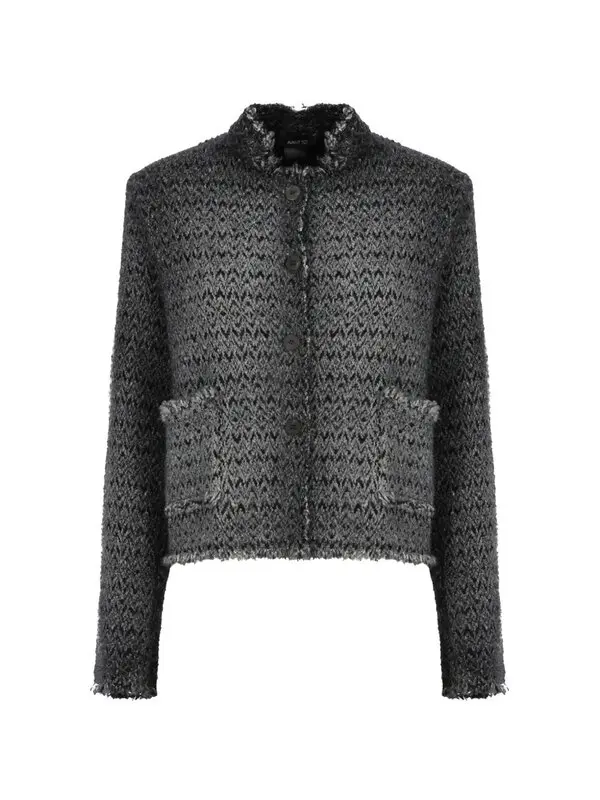 Avant Toi Wool Crewneck Jacket