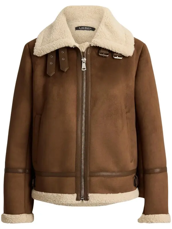 Ralph Lauren Buckle-trim Jacket - Beige