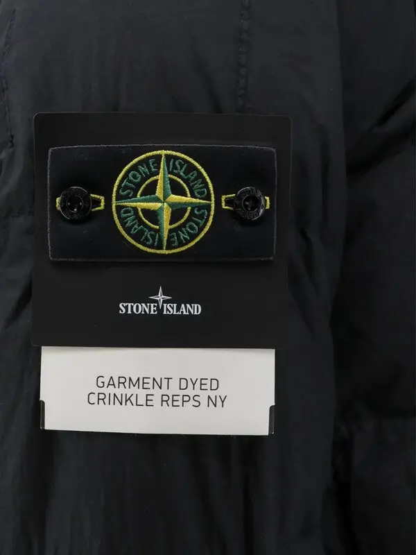 Stone Island Down Jacket - Black