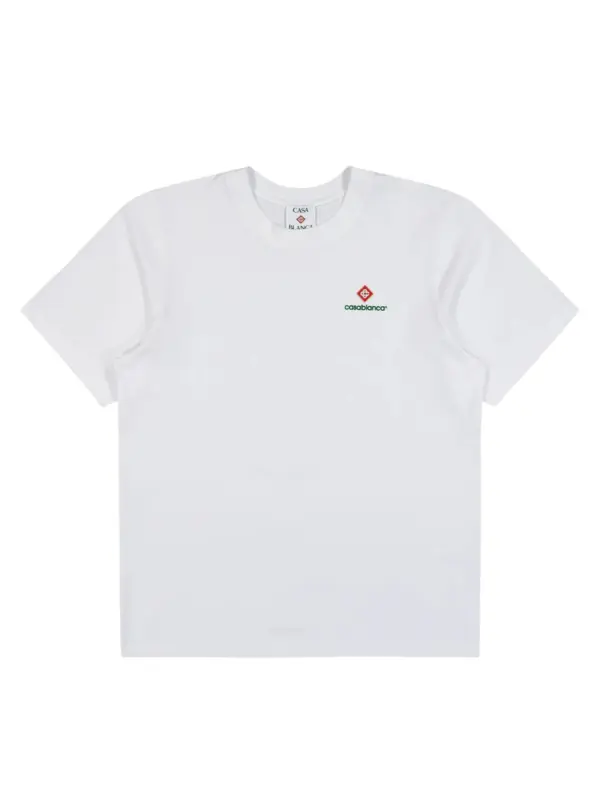 Casablanca Logo-print T-shirt - White