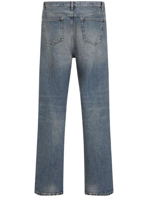 MAISON MARGIELA Distressed Straight-leg Jeans