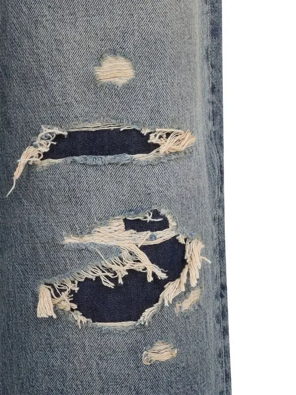 MAISON MARGIELA Distressed Straight-leg Jeans