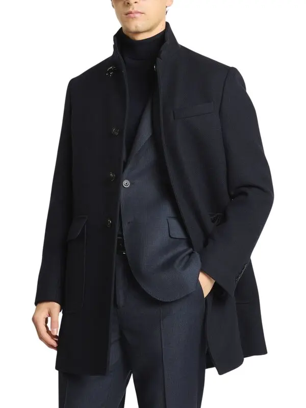 FAY Lobster-clasp Single-breasted Coat