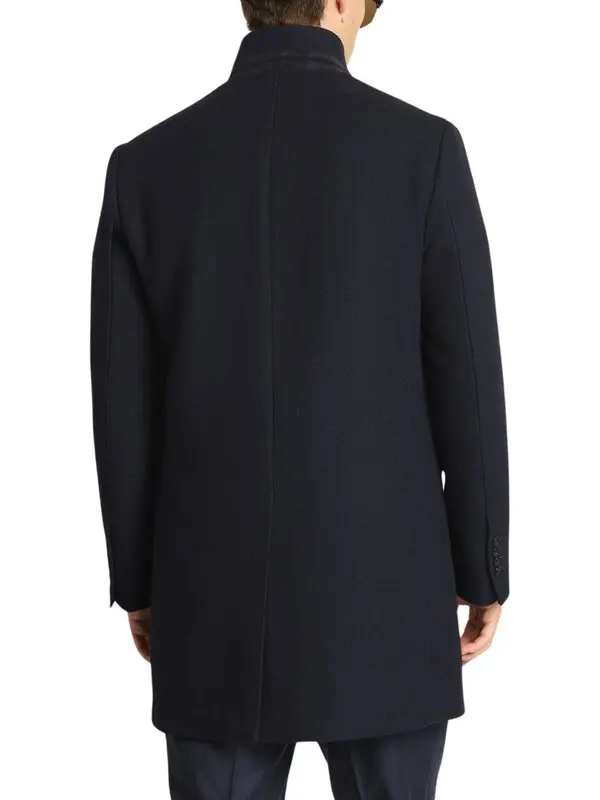 FAY Lobster-clasp Single-breasted Coat