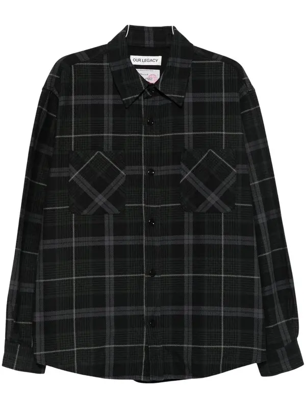 Our Legacy Whoppin Check-pattern Shirt