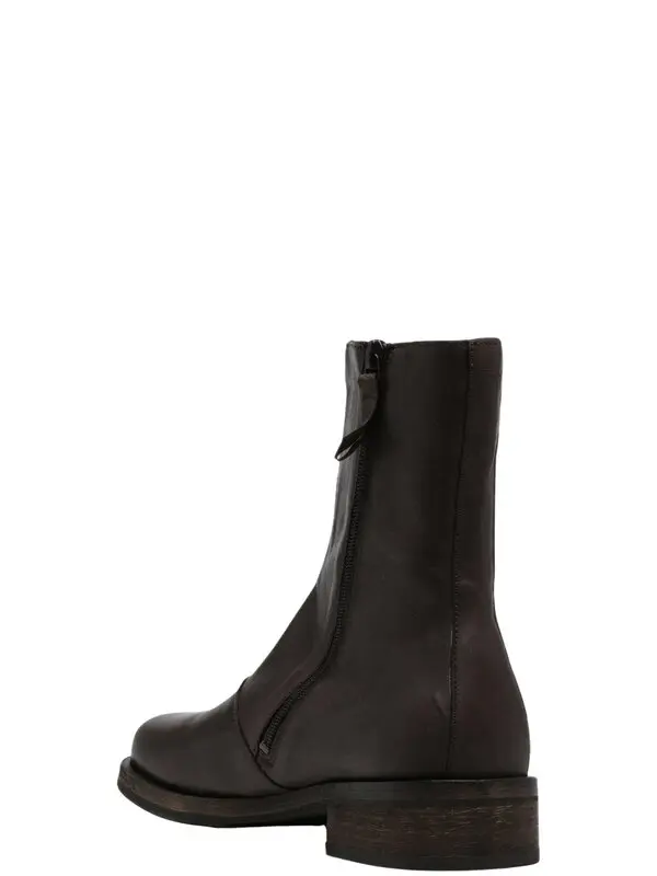 Our Legacy Camion Waxed Leather Boots