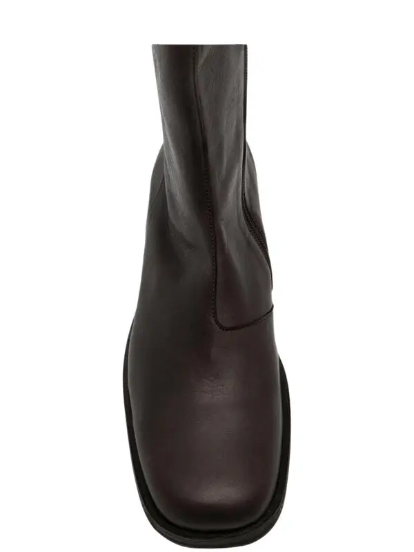 Our Legacy Camion Waxed Leather Boots