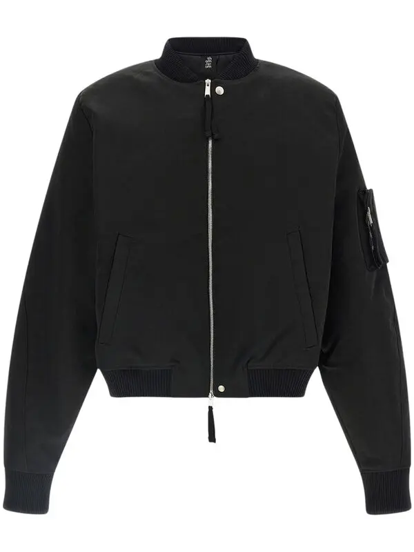 THOM KROM Zip Pocket Bomber Jacket