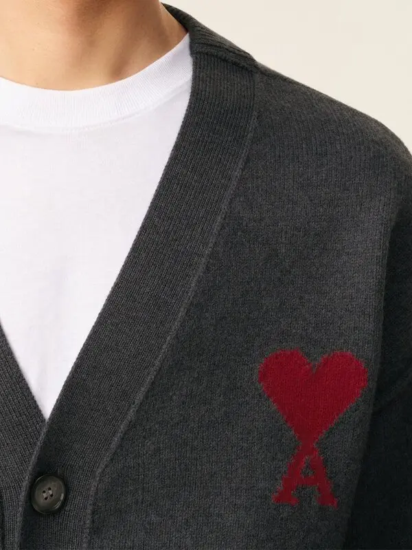 AMI Paris De Coeur Cardigan