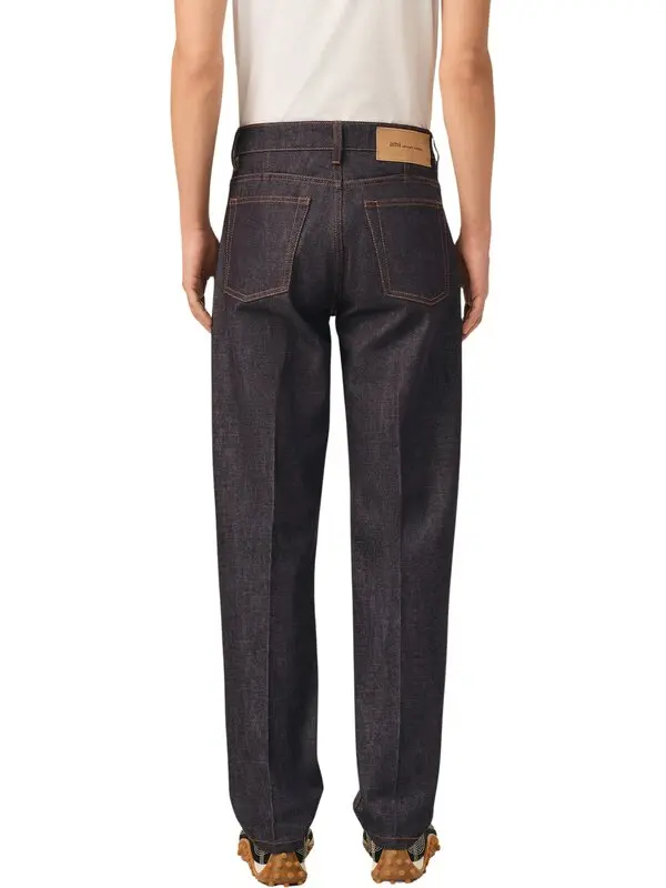 AMI Paris Parisian-fit Cotton Jeans