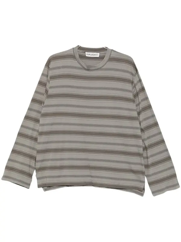 Our Legacy Box Striped Long-sleeve T-shirt