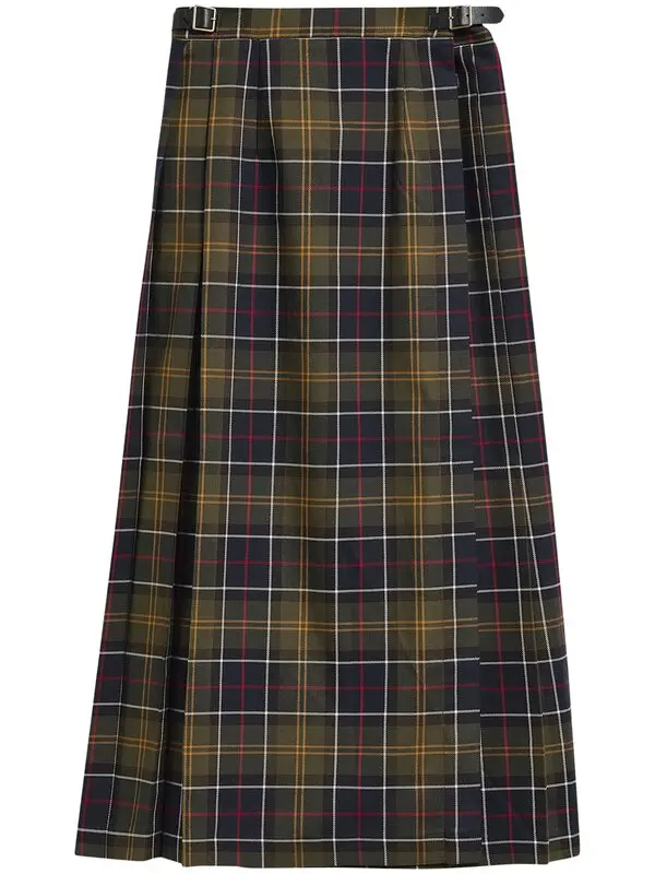 Barbour Irene Tartan Midi Skirt