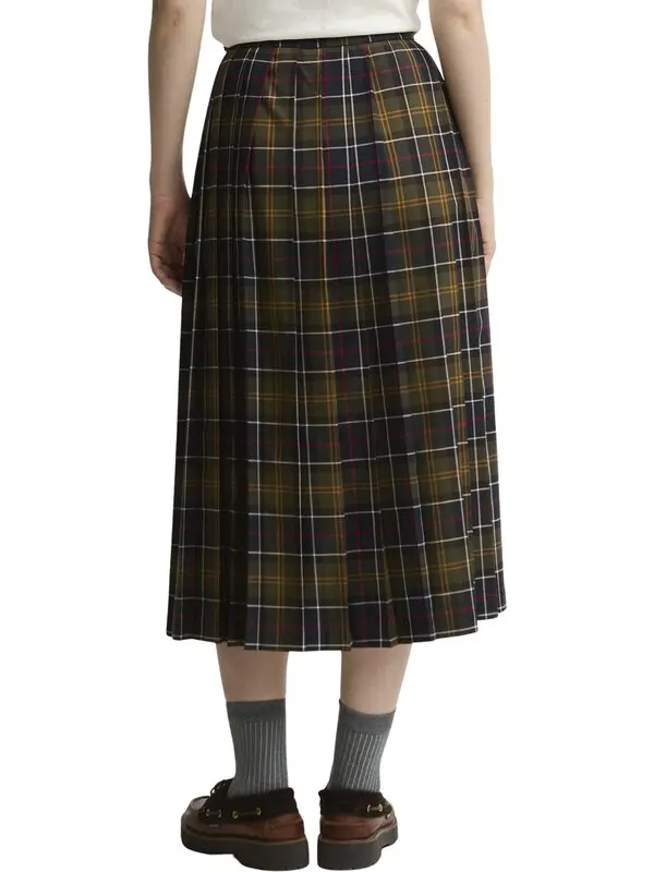 Barbour Irene Tartan Midi Skirt