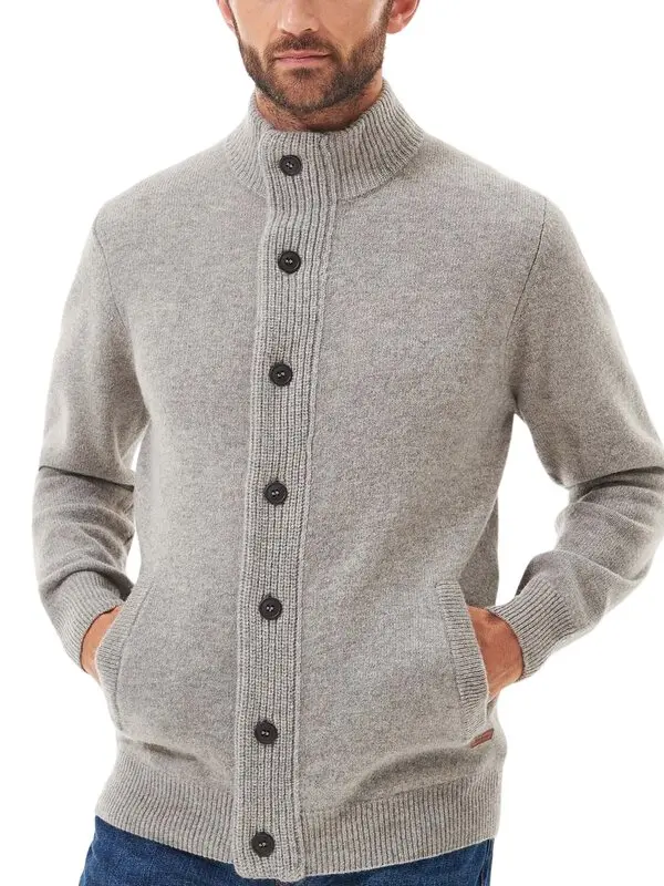 Barbour Wool Zip Through Sweater