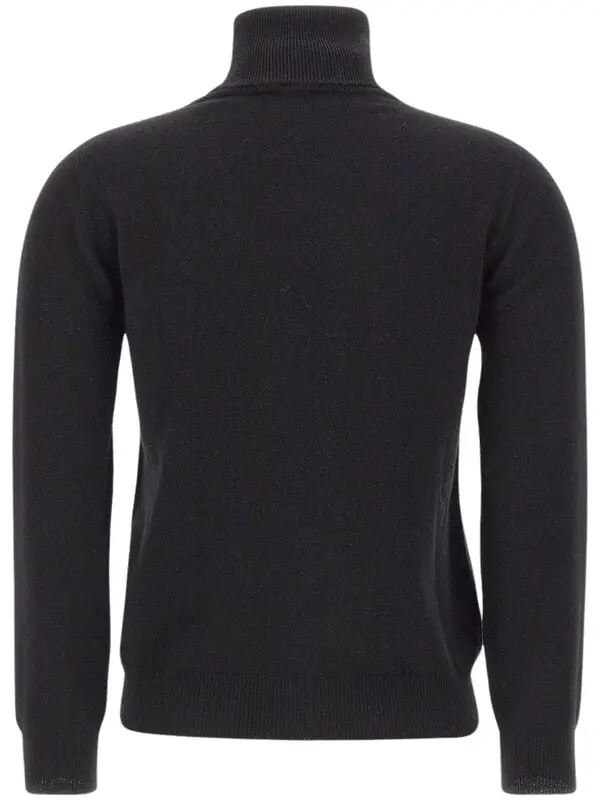 KANGRA Ribbed Turtleneck Knitted Sweater