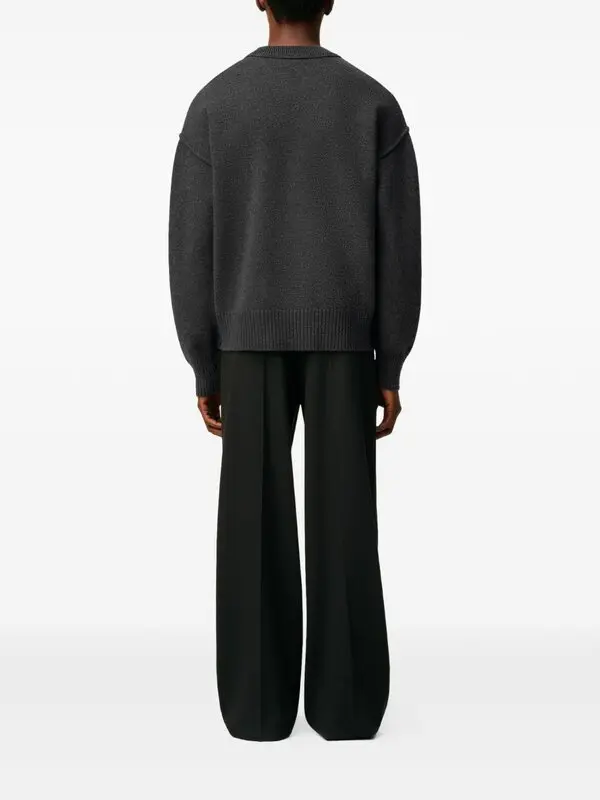 AMI Paris Heart Wool Sweater
