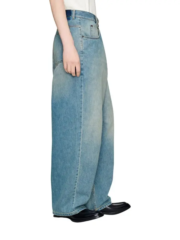 MAISON MARGIELA Wide-leg Wrap Jeans