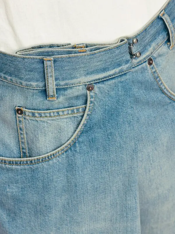 MAISON MARGIELA Wide-leg Wrap Jeans