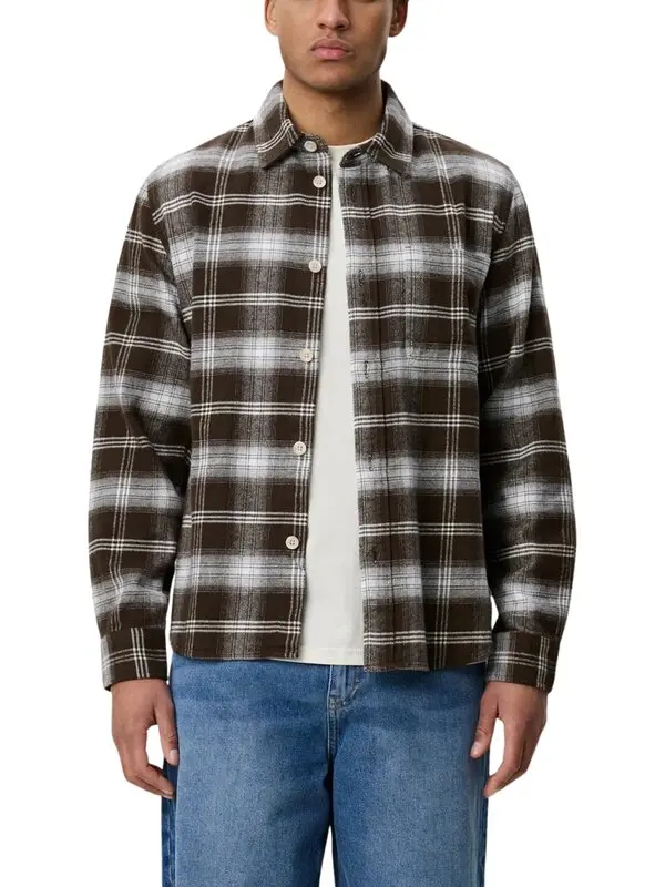 LES DEUX Check Overshirt