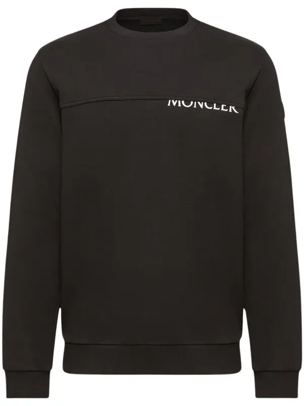 Moncler Logo Cotton Sweatshirt