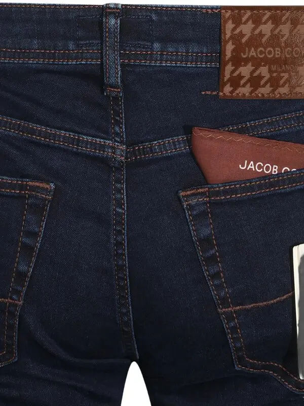Jacob Cohen Logo-patch Slim-fit Jeans