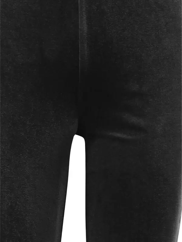 FIT Velvet-effect Flared Trousers